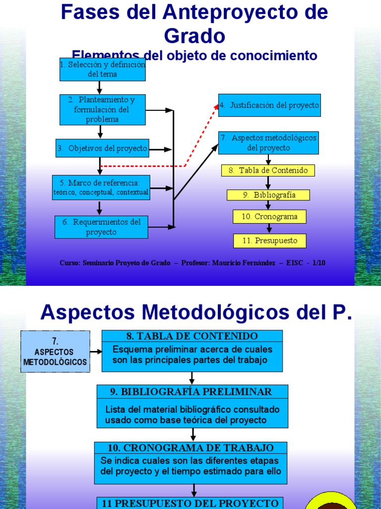 Fases Del Anteproyecto | PDF | Presupuesto | Business