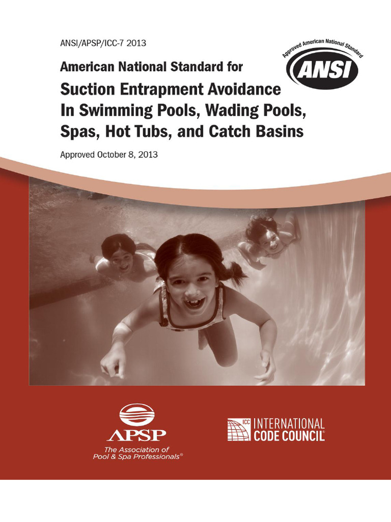 Ansi Apsp Icc 7 2013 | PDF