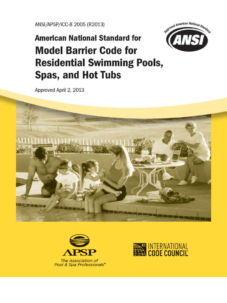 Ansi Apsp Icc 8 2013 | PDF