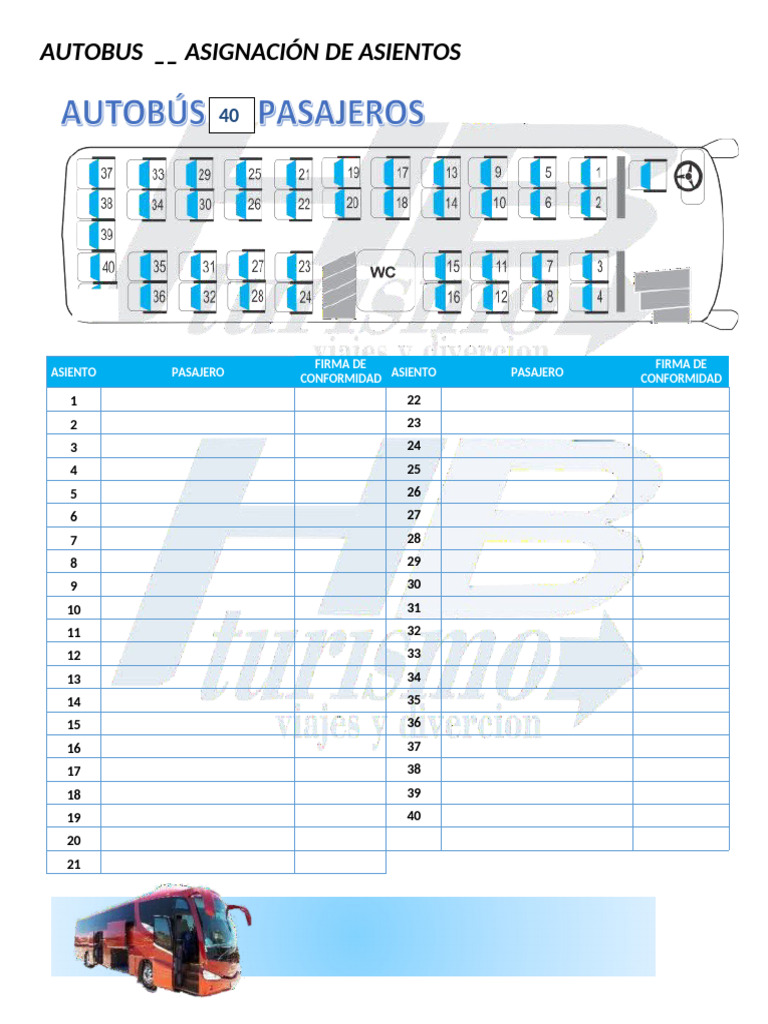 Croquis Autobus | PDF
