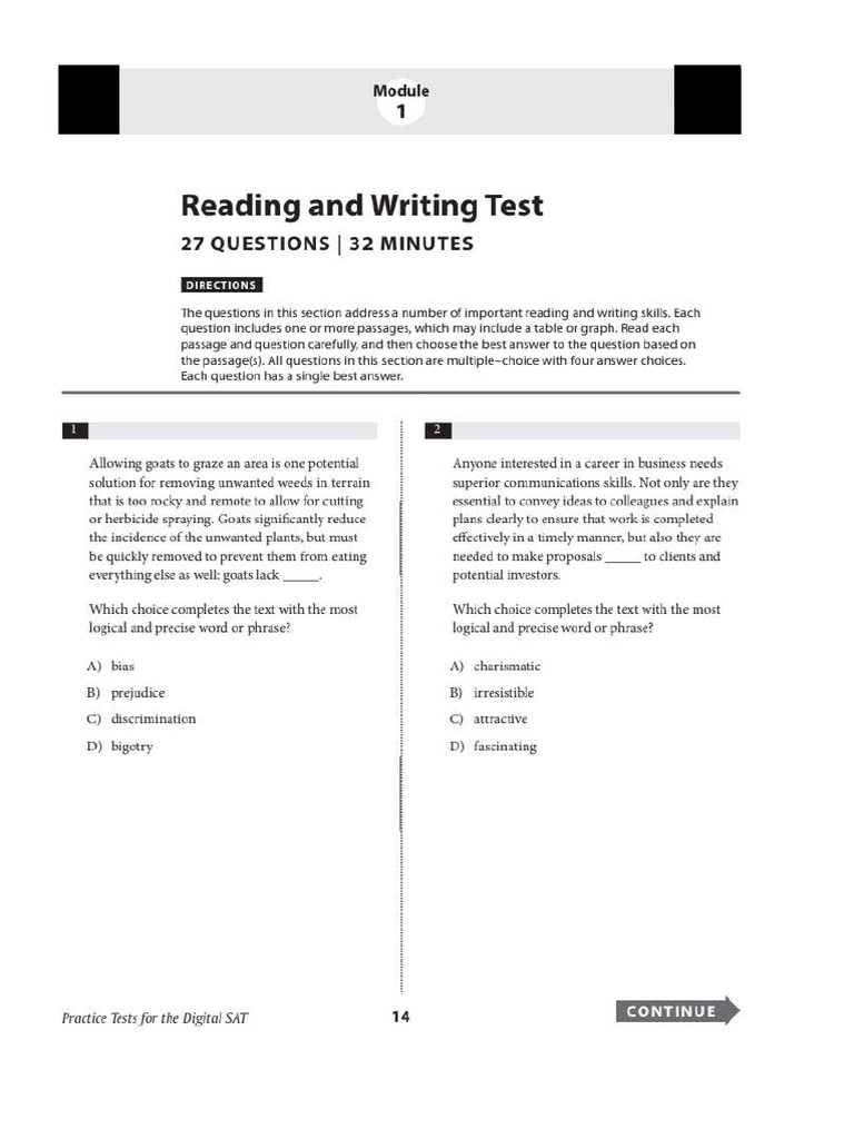 Practice English test for digital SAT _20241007_154037_0000 | PDF
