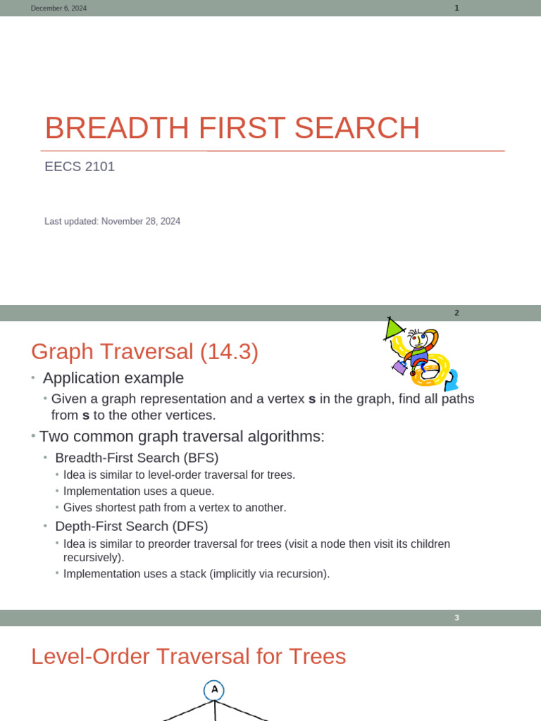 n19_BFS_2024 (2) | PDF | Computational Problems | Graph Theory