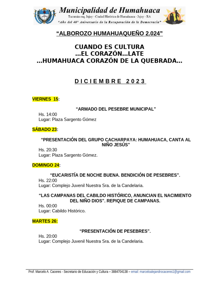Alborozo Huma. | PDF | Carnaval | Adoración Cristiana Y Liturgia