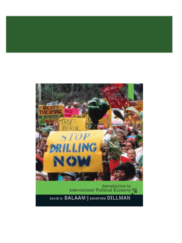 Instant download Introduction to International Political Economy David ... Instant download Introduction to International Political Economy David ...