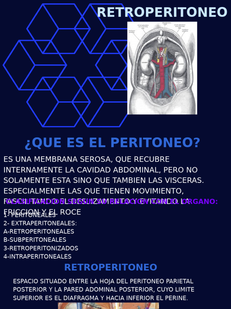 RETROPERITONEO | PDF