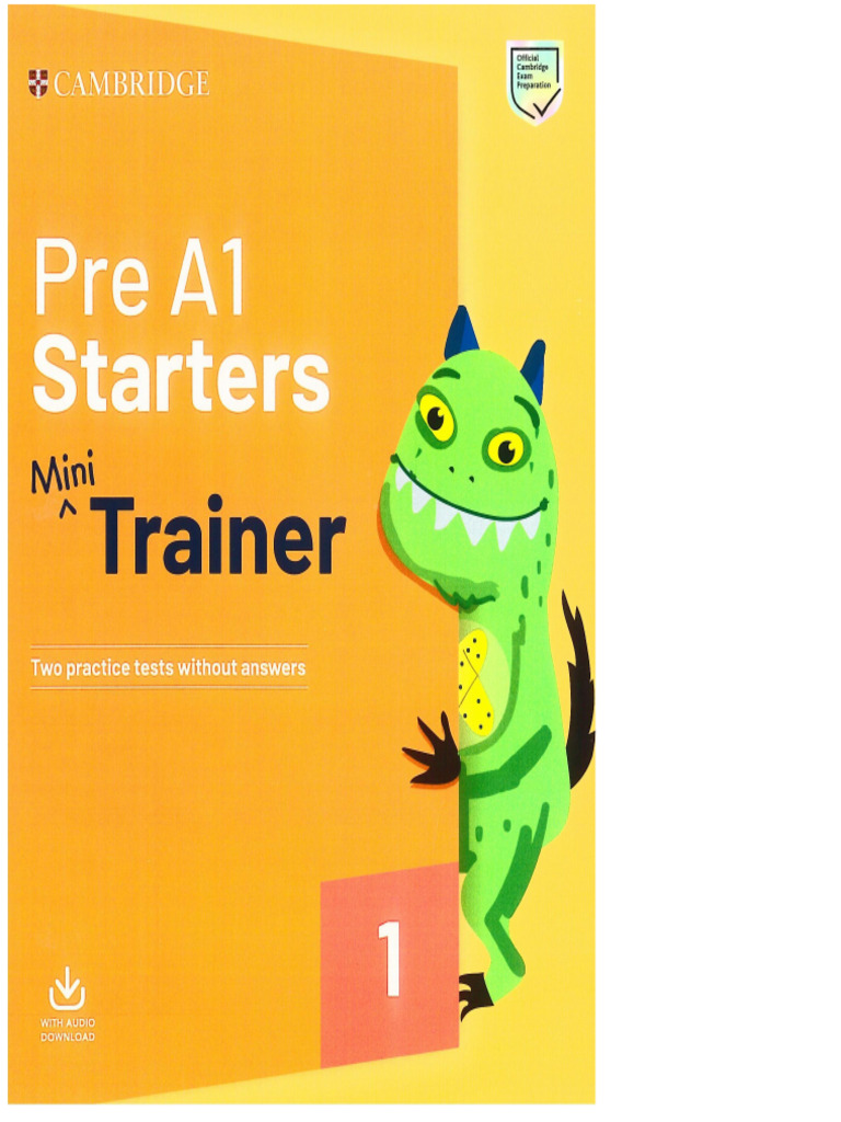 Pre A1 Starters Mini Trainer 1 | PDF