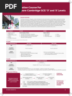 O Level Subject List - All Subjects of O Level | PDF | Qualifications ...