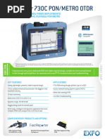 EXFO OTH-7000 Fiber Monitoring System | PDF | Optical Fiber | Decibel