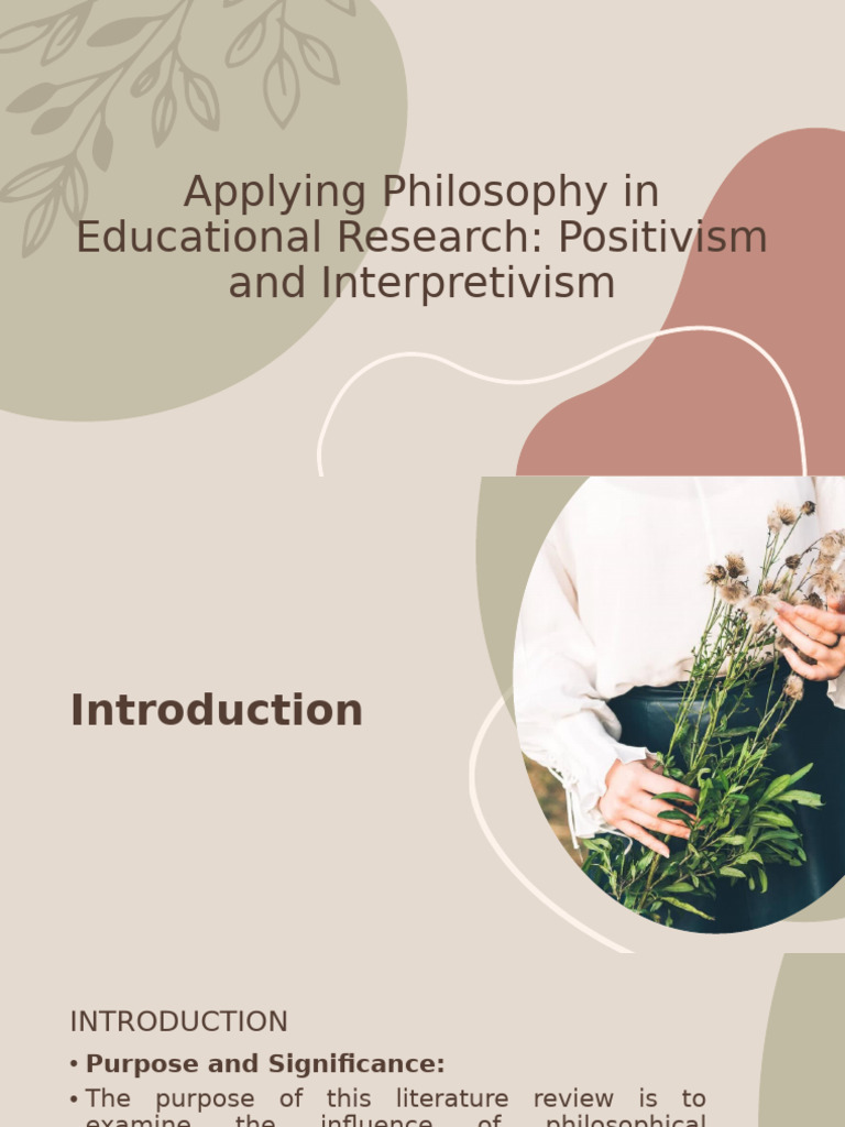 Act in Advanced Philo | PDF | Positivism | Methodology