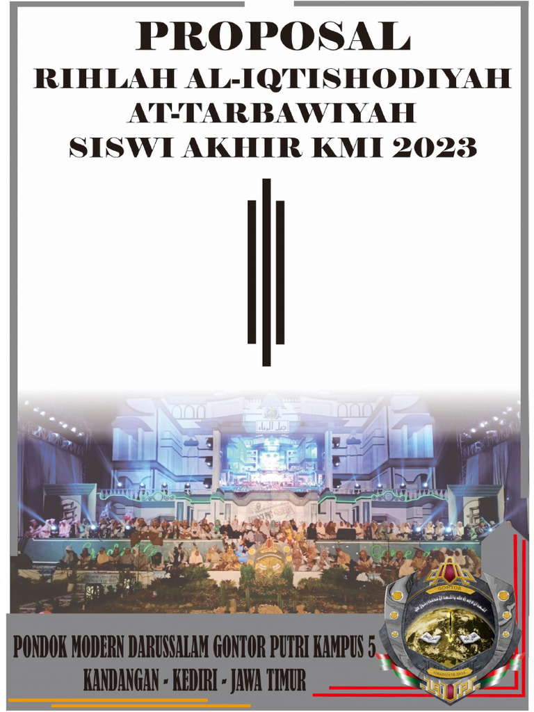 Proposal Kegiatan Rihlah Tarbawiyyah - Aryani Kusuma Mukti - Credible Generation 697 - GP 5 | PDF