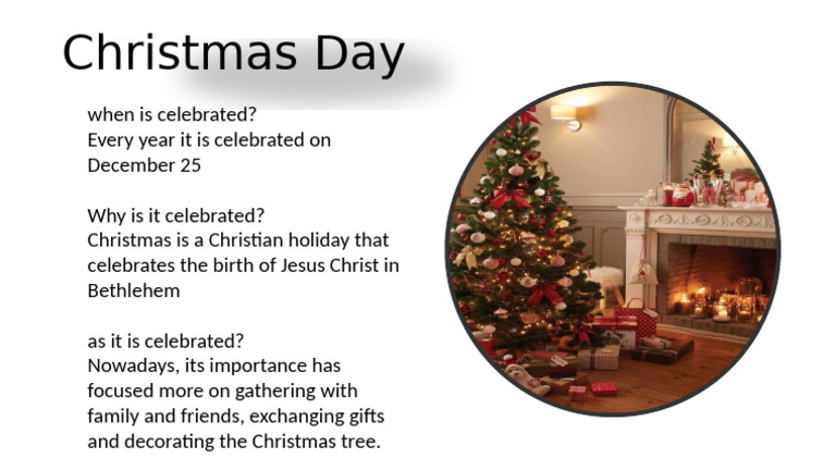 Christmas Day: Celebration Guide | PDF