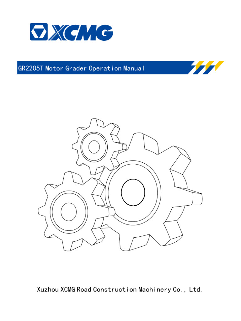 Gr2205t Manual de Operacion | PDF | Manual Transmission | Brake