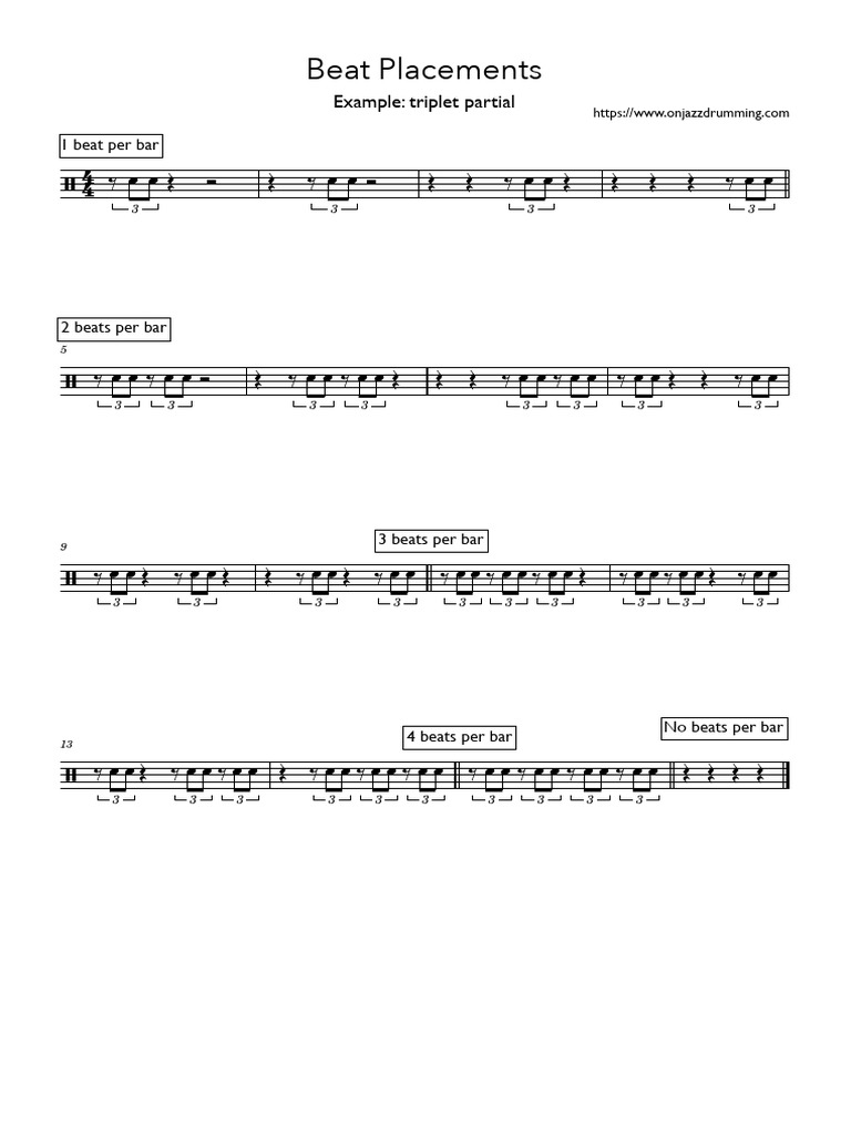 Beat_Placements-examples | PDF