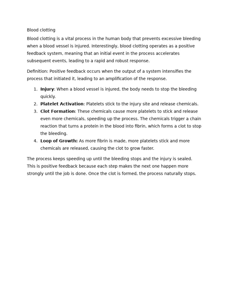 Blood Clotting Pdf