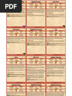Avrae Commands Cheat Sheet | PDF | Role Playing Games | Gaming