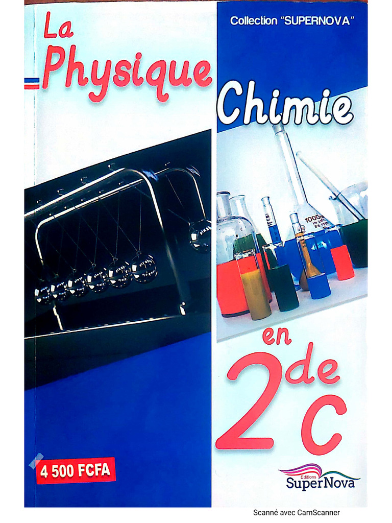 Supernova Physique Chimie 2nde | PDF