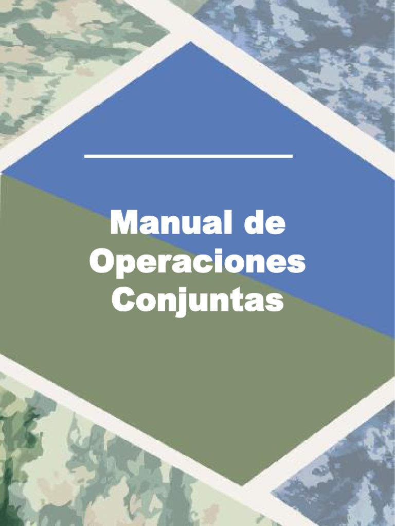 Manual Ops Conjuntas-1 | PDF | México | Militar