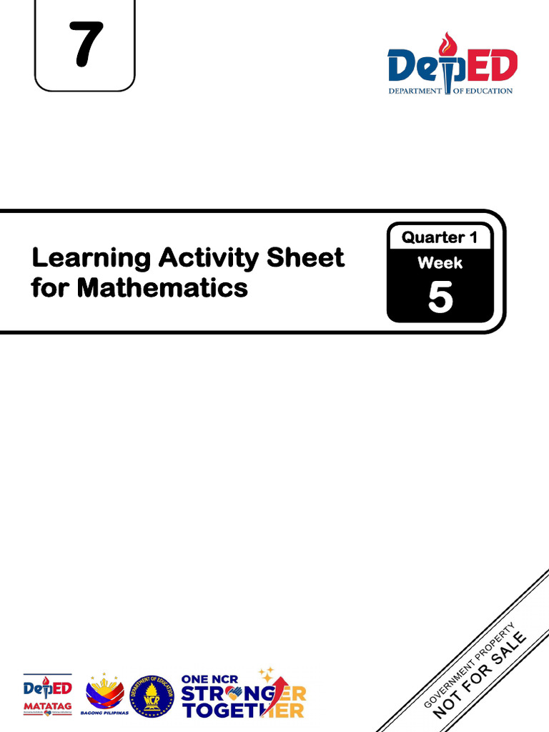 LAS G7 Mathematics Q1 Wk5 FV | PDF | Interest | Sales Taxes In The ...