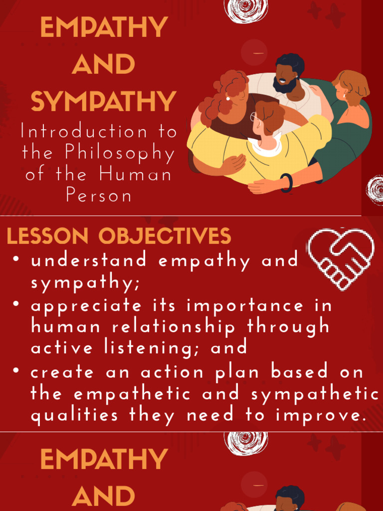 Empathy, Sympathy and Intersubjectivity | PDF | Empathy | Emotions