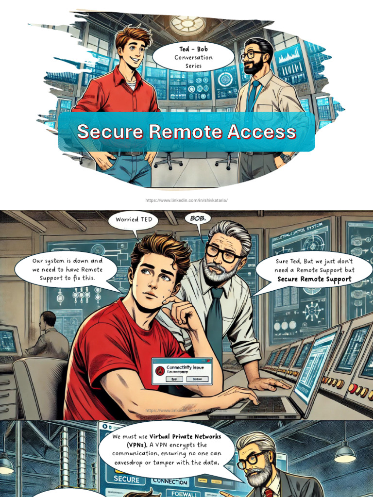 Ted-Bob On Remote Access For ICS PDF | PDF | Malware | Virtual Private ...