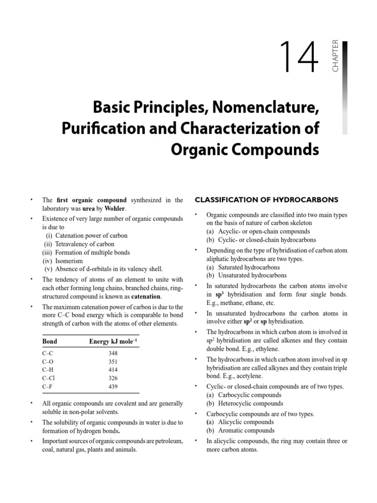 14._Basic_Principles,_Nomenclature_of_Organic_Compounds | PDF | Alkene ...