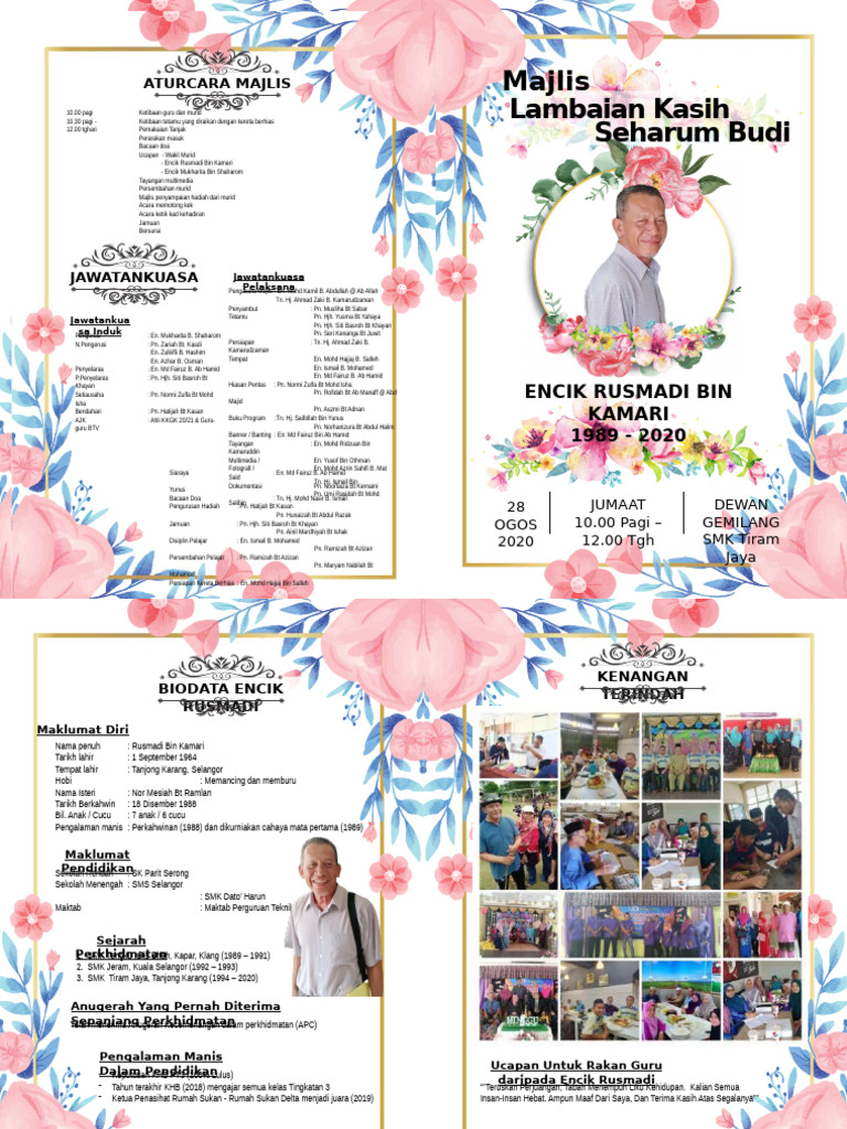 Buku Program - En. Rosmadi | PDF