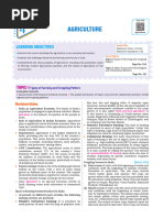 Agriculture Mind Map 1 | PDF | Crops | Agriculture