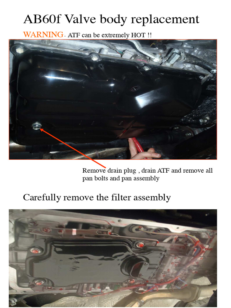 Valve Body Replacement Guide | PDF