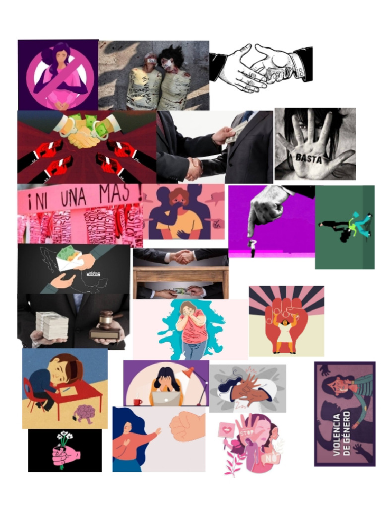Collage Problemáticas Sociales | PDF