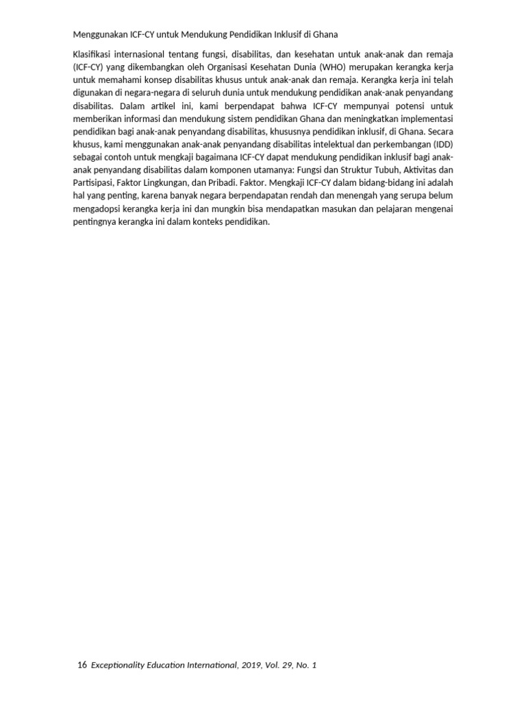 Rangkuman Menggunakan ICF | PDF