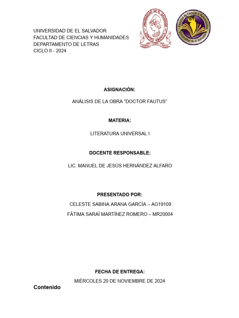 Análisis - Doctor Fausto | PDF | Christopher Marlowe | Fausto