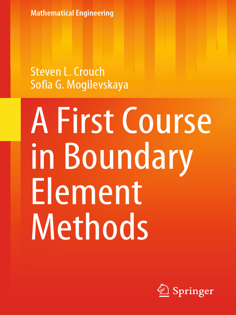 A First Course in Boundary Element Methods Crouch Mogilevskaya 2024 | PDF | Continuum Mechanics ...