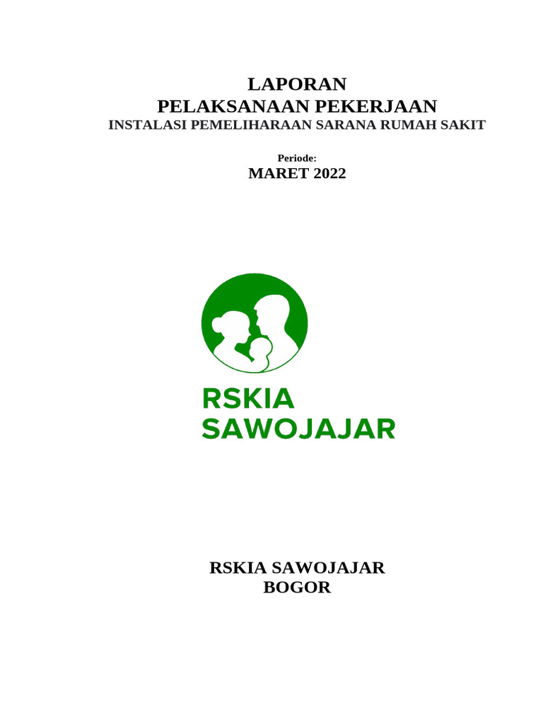 LAPORAN BULANAN PSRS Mar'22 | PDF