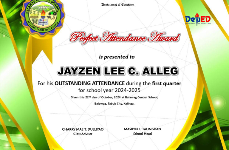 Certificate Lay Out (Editable-Savanna Cunningham) (Autosaved) - 033923 | PDF