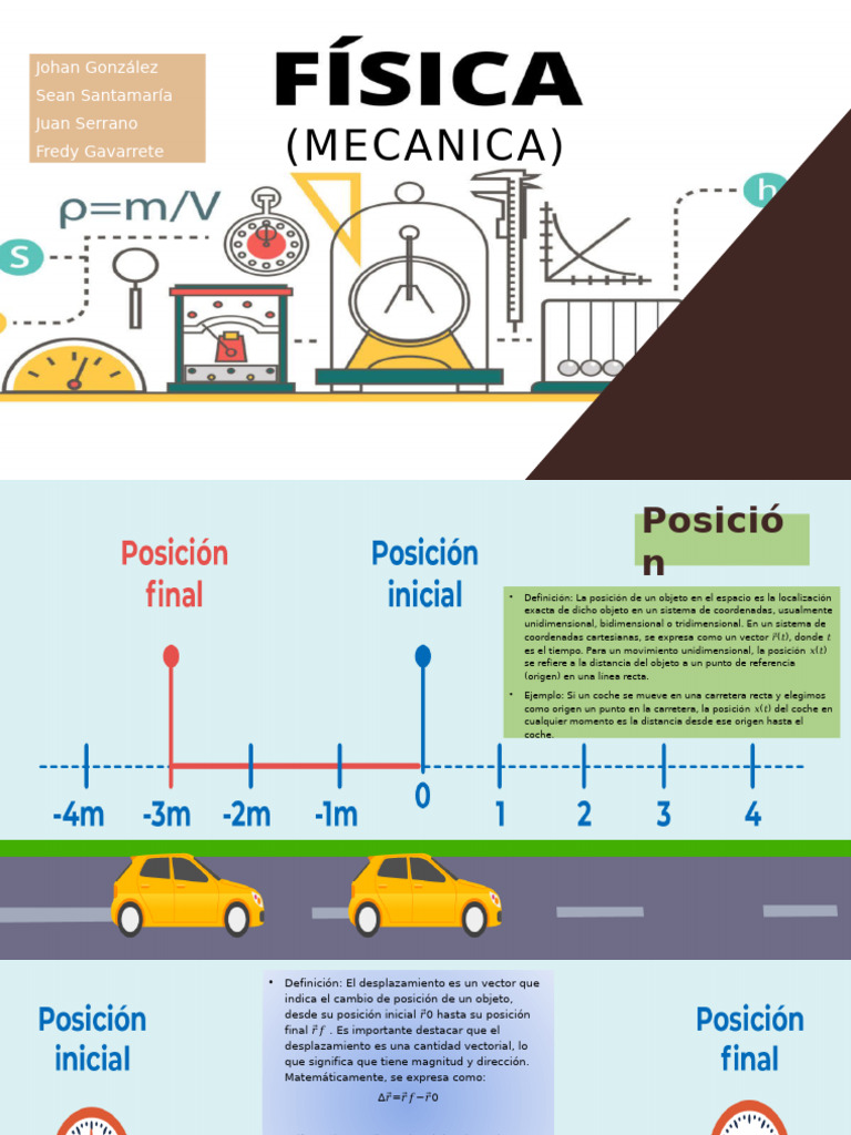FISICA(MECANICA)[1] | PDF | Velocidad | Aceleración