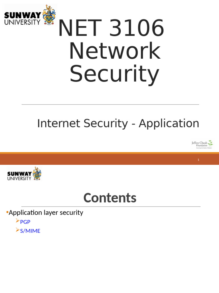 Internet Security - Application Layer | PDF | Cryptography | Public Key Cryptography