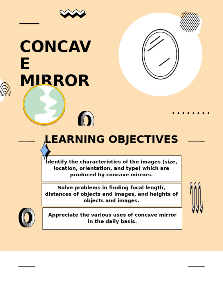 Concave Mirror | PDF | Geometry | Glass Engineering And Science