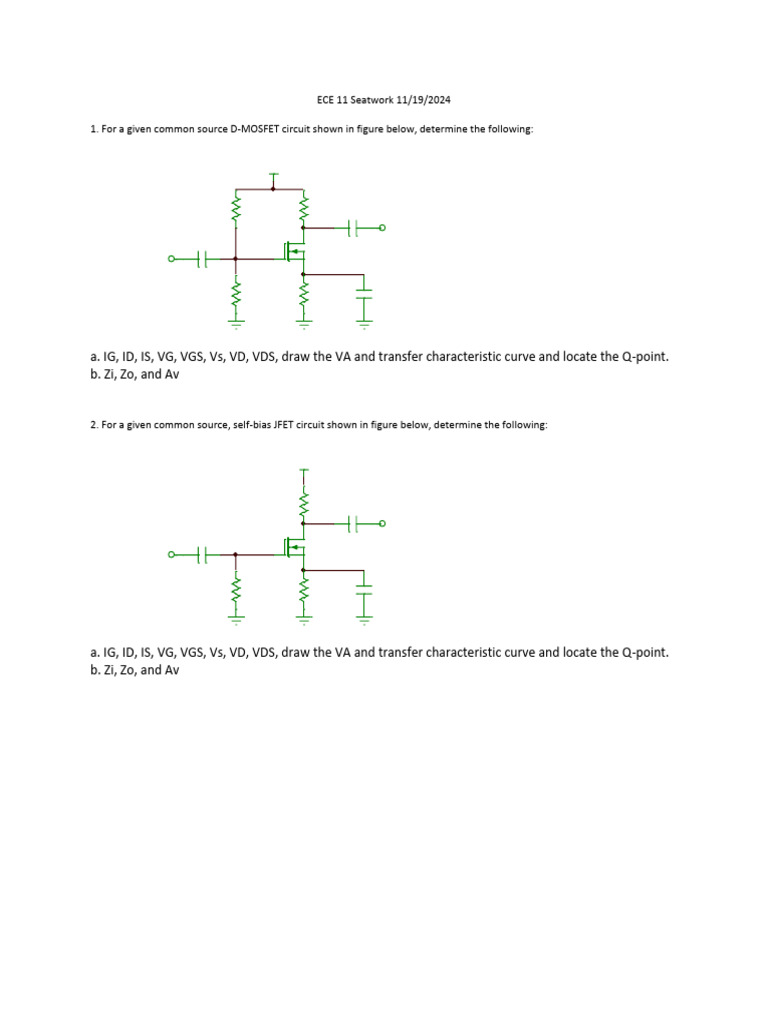 ECE 11 Seatwork 11 - 25 - 2024 | PDF
