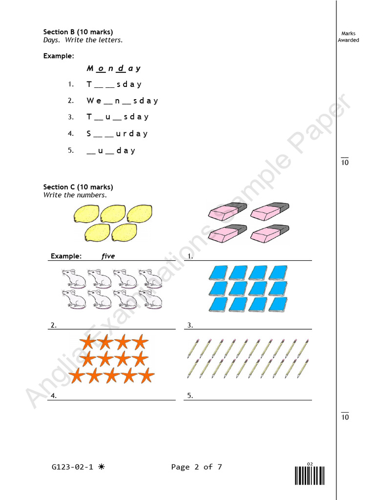 Days - Months - Numbers 1-20 (1) | PDF