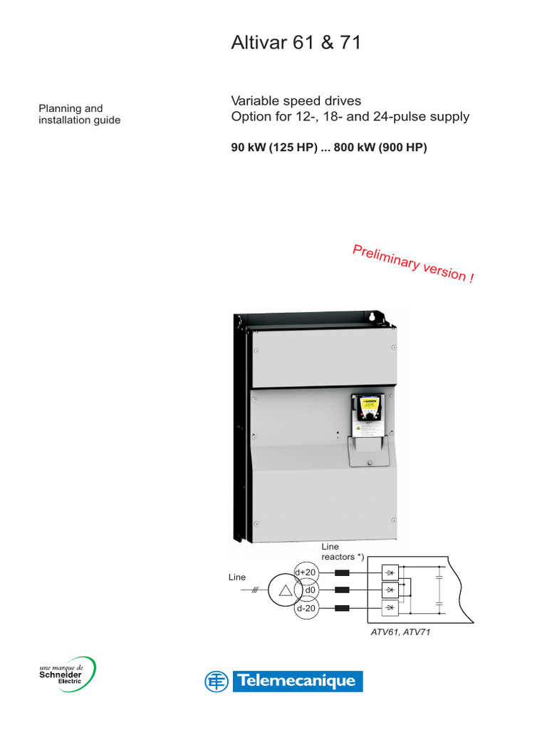ATV multi pulse | PDF | Rectifier | Transformer