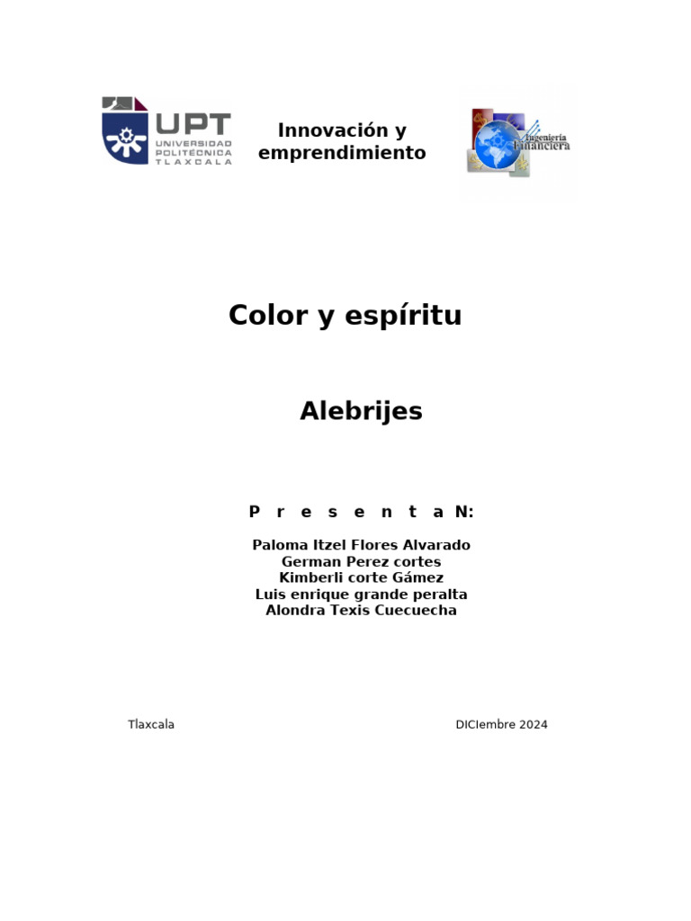 Formato Del Proyecto Innovador 2024 | PDF | Marketing | México