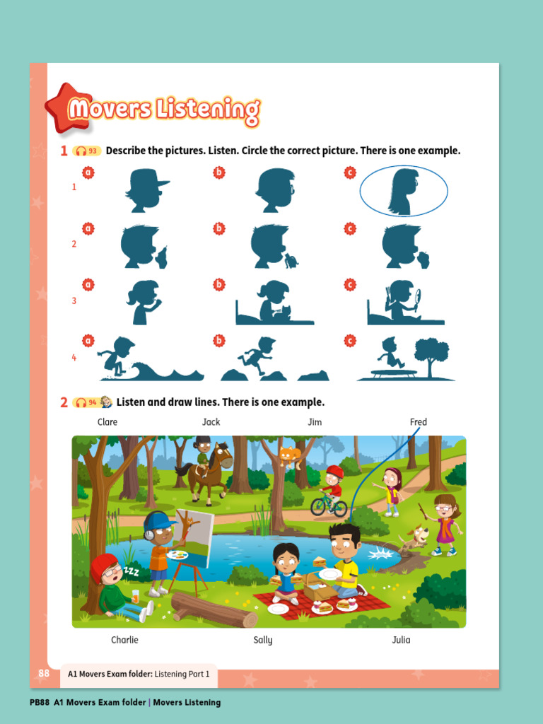 KidsBox TeachersBook3 Movers Exam Folder | PDF | Noun | Verb