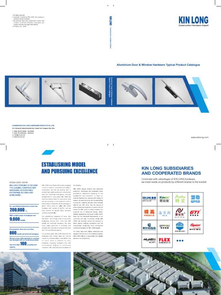 E2018 - C A Nhôm - Aluminium Door & Window Hardware Typical Product ...