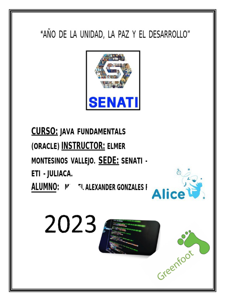 Java Fundamentos Oracle Entregable 2 | PDF