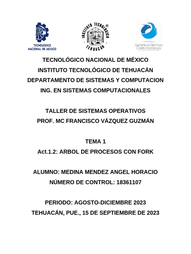 Árbol de Procesos con Fork en Linux | PDF | Proceso (Computación ...