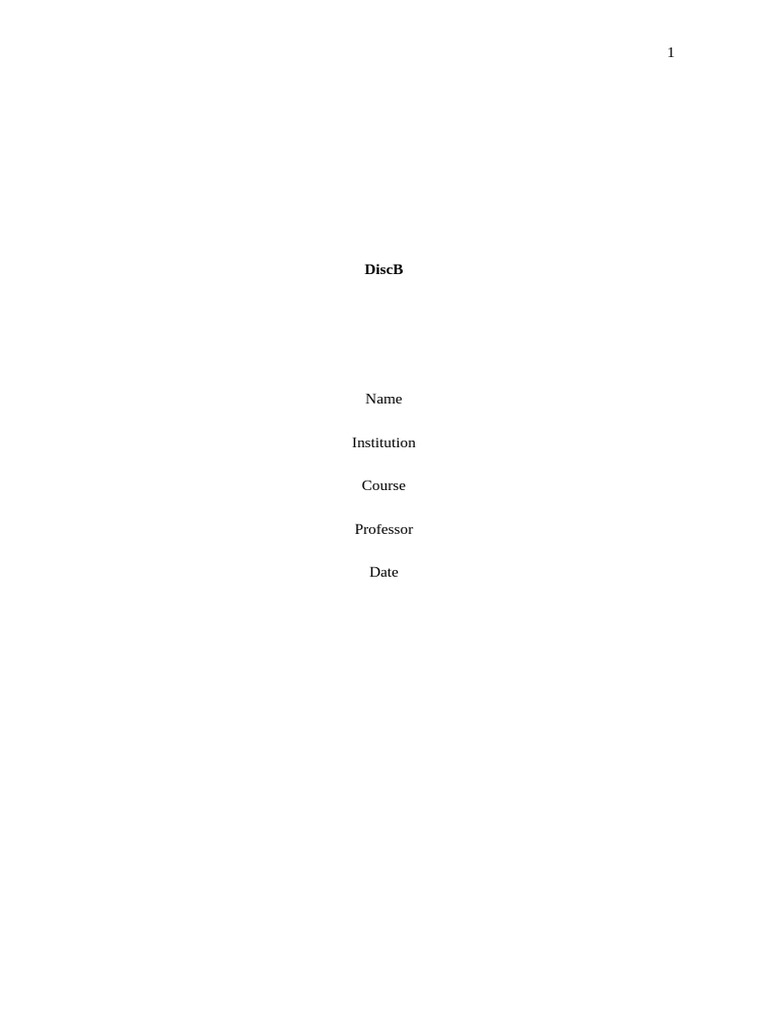 DiscB | PDF | Food Safety | Risk