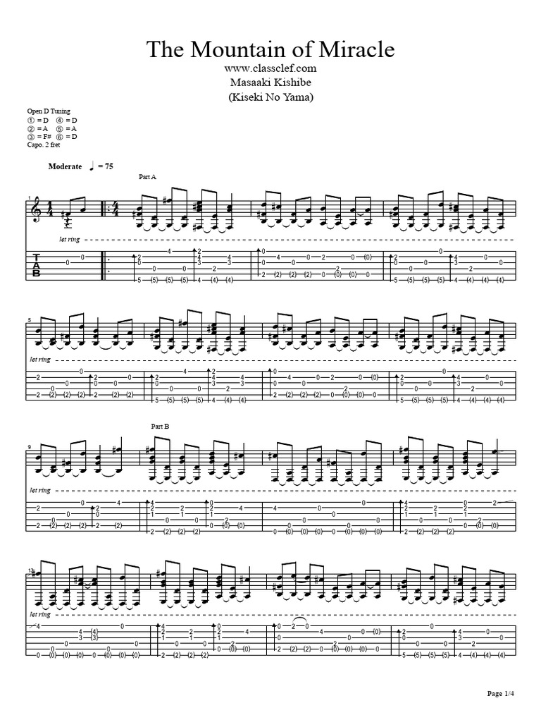 Miracle_Mountain | PDF | Celtic Musical Instruments | Guitar Family ...