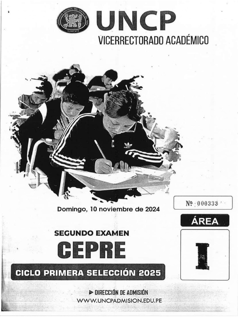 Cepre Uncp Segundo | PDF