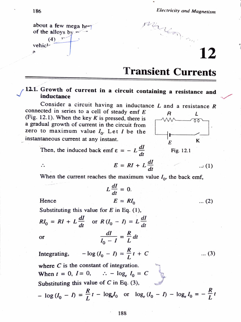 UNIT-IV EE | PDF | Capacitor | Inductance UNIT-IV EE | PDF | Capacitor | Inductance