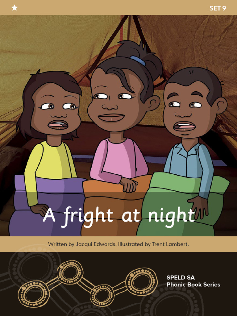 SPELD SA Set 9.1 Book3 A Fright at Night | PDF | Linguistics | Human ...